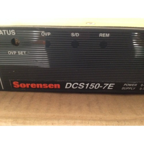 Sorensen DCS150-7E DC POWER SUPPLY